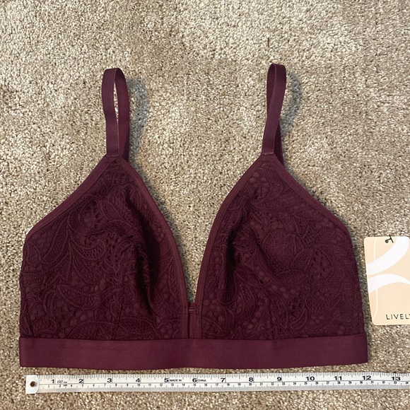 Lively | Intimates & Sleepwear | Lively The Palm Lace Busty Bralette ...